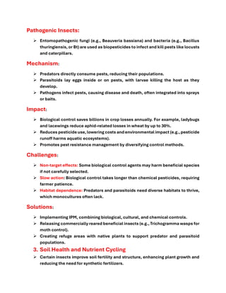 Role of beneficial insects in agriculture.PDF