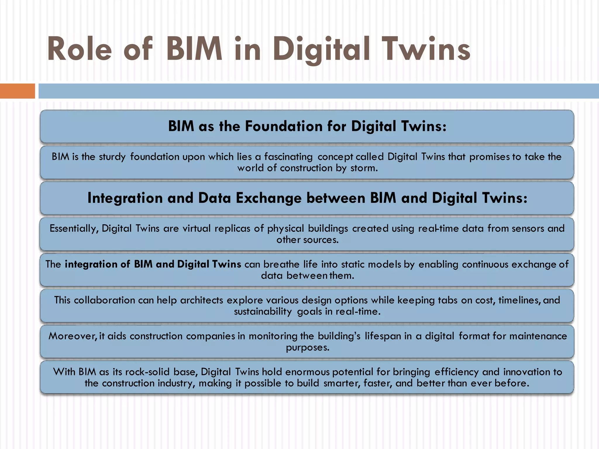 Dynamic duo of digital construction - BIM and digital twin | PDF