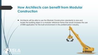 Role of bim in modular construction converted | PPT
