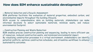 Role Of BIM in Sustainable Construction .pptx