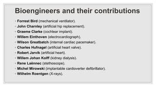 Role of bioengineering in rehabilitation | PPTX
