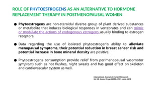 ROLE OF BIOIDENTICAL HORMONES IN MANAGEMENT OF MENOPAUSE (1).pptx