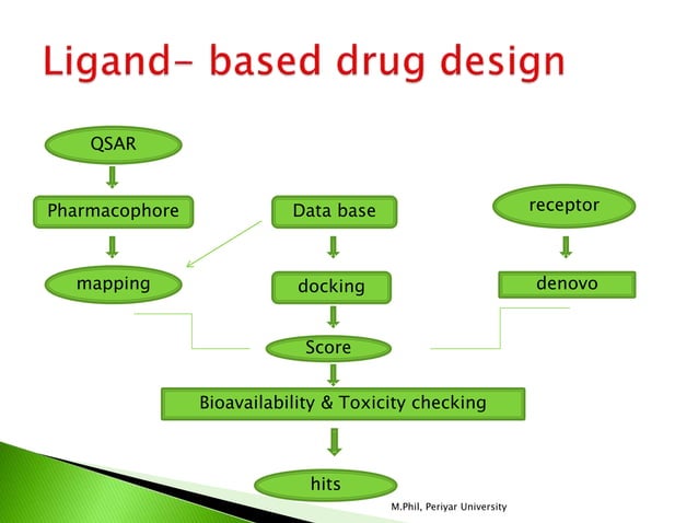 Role of bioinformatics of drug designing | PPT