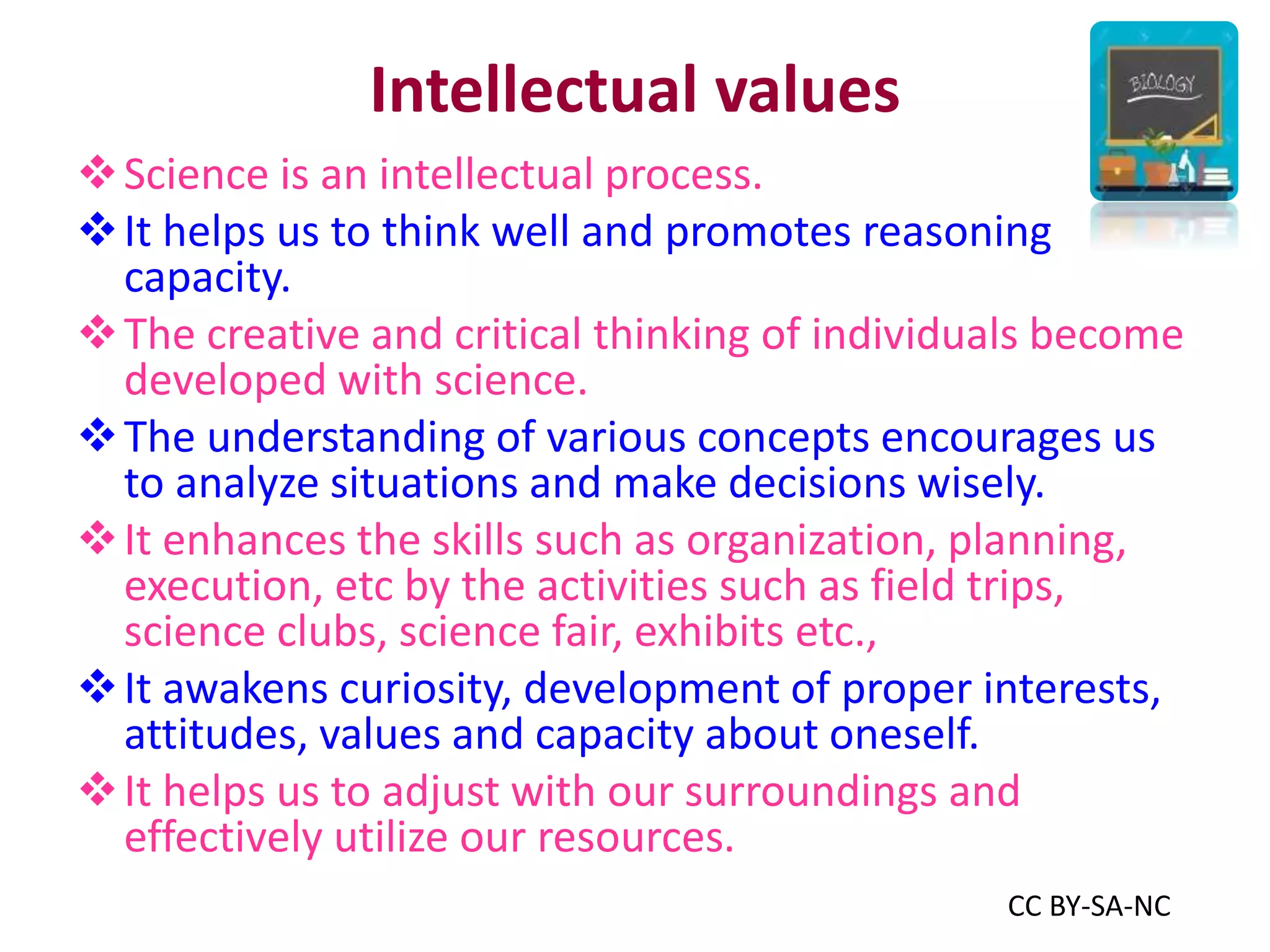 Role of biology teacher in inculcating biological science | PPTX