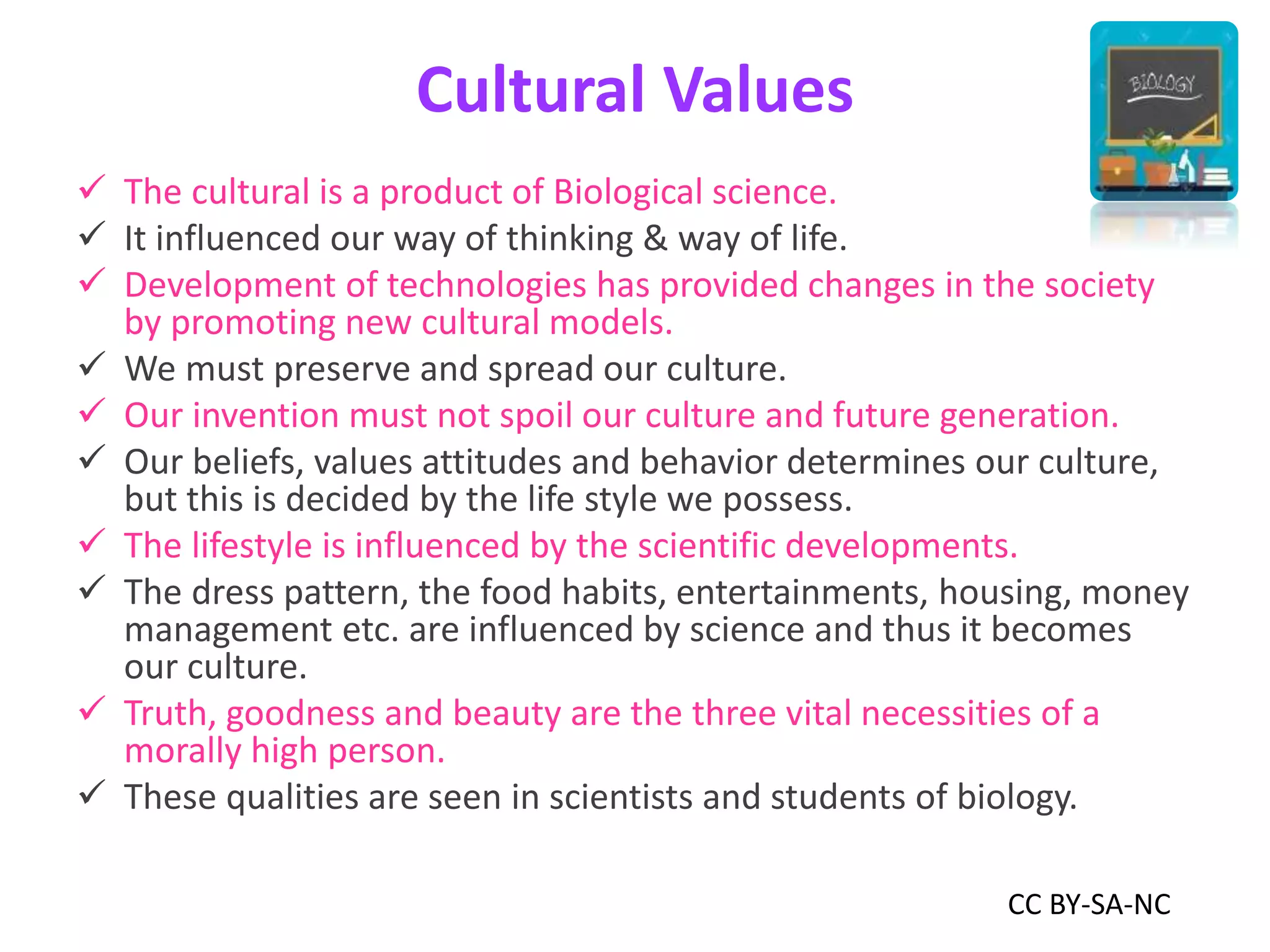 Role of biology teacher in inculcating biological science | PPTX