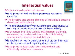 Role of biology teacher in inculcating biological science | PPTX