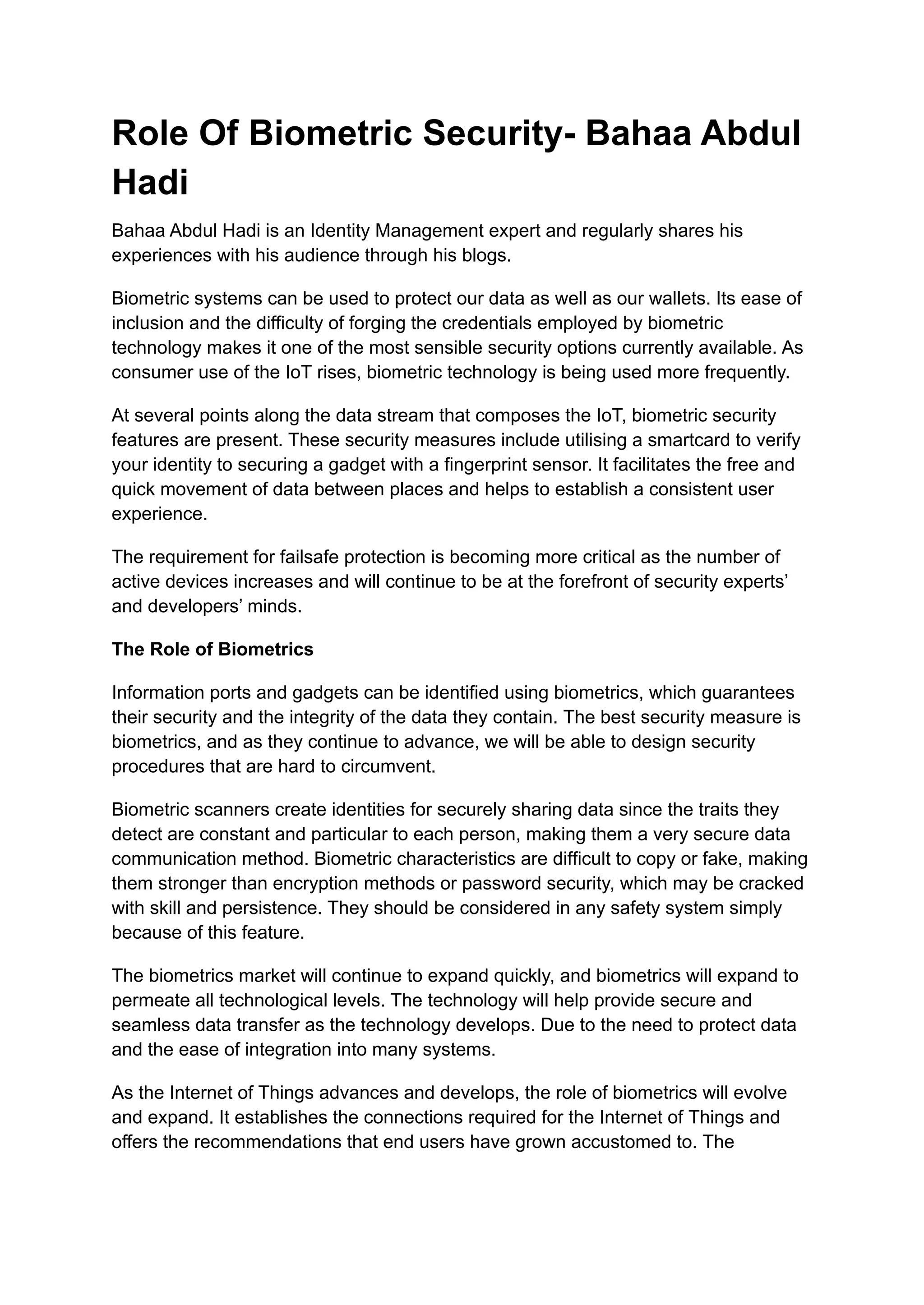 Role Of Biometric Security- Bahaa Abdul Hadi.pdf