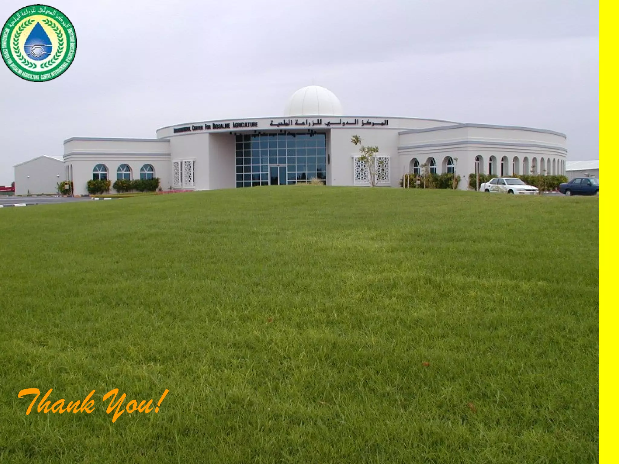 Role of biosaline agriculture Faisal Taha | PDF