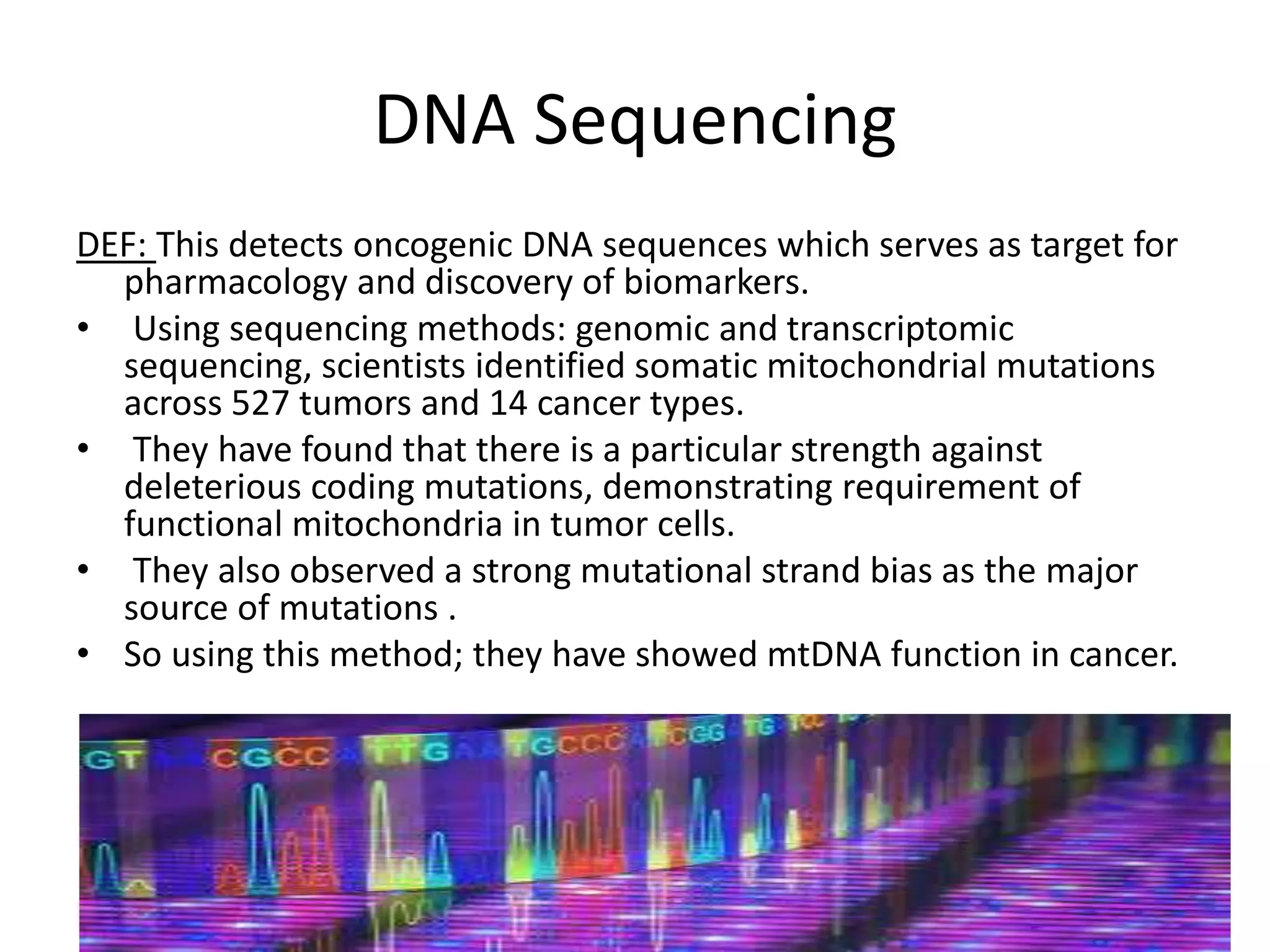 Role of biotechnology in cancer control | PPTX
