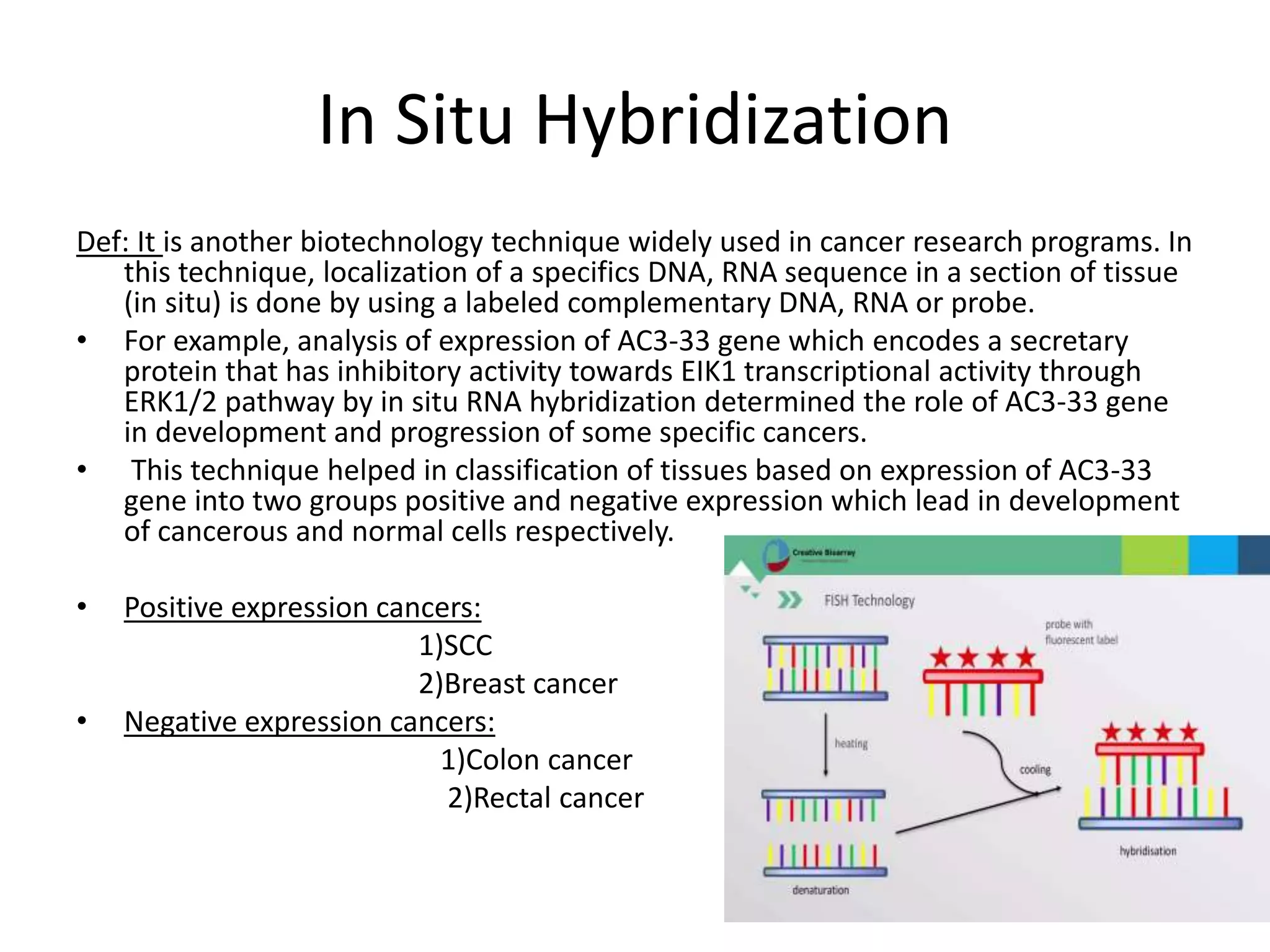 Role of biotechnology in cancer control | PPTX