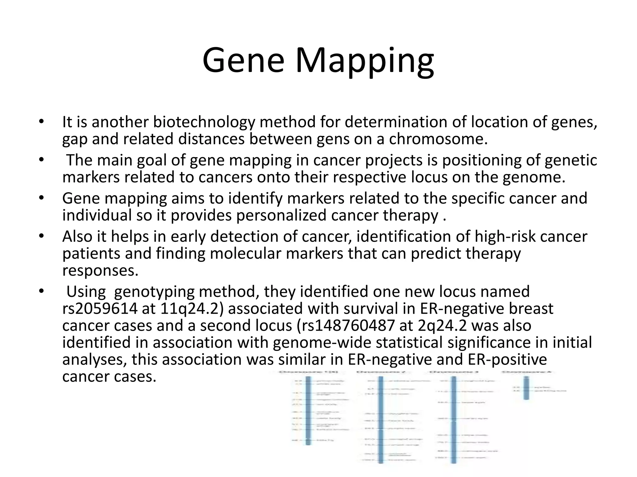 Role of biotechnology in cancer control | PPTX