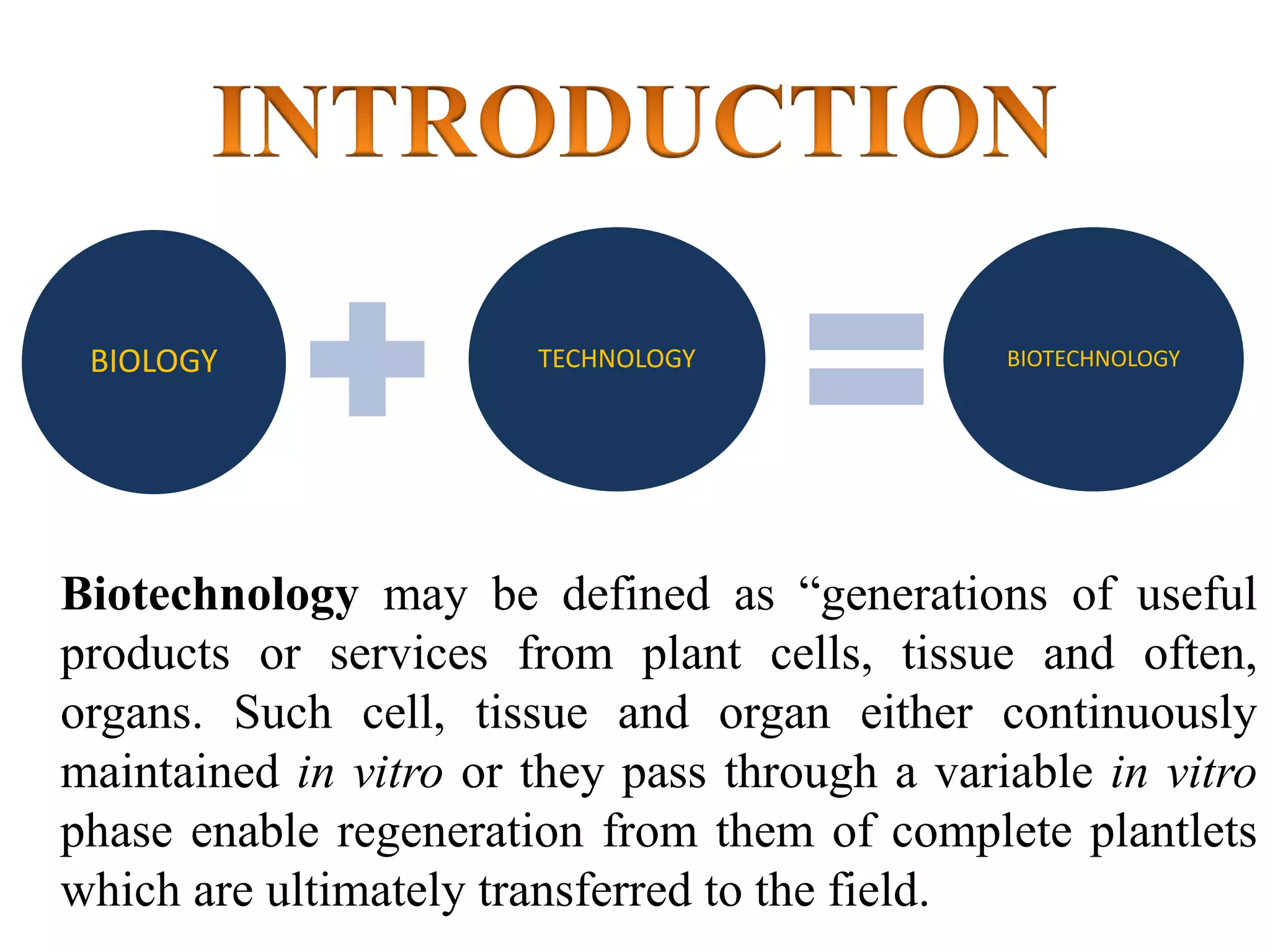 Role of biotechnology in enhancing fruit crop production and quality | PPTX