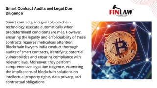 Role of Blockchain Lawyers in Indian Startups: Navigating Legal ...