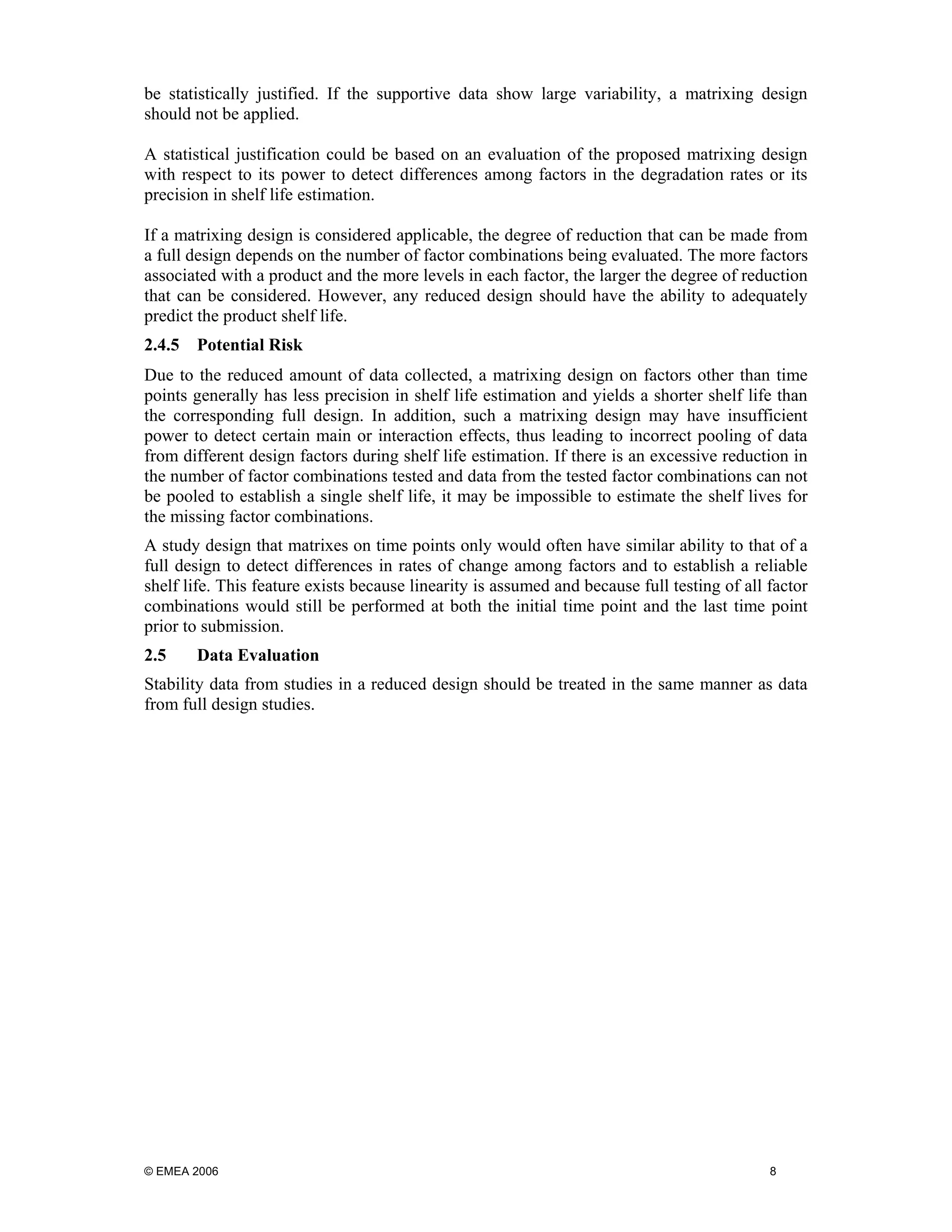 Role of bracketing & matrixing during stability study | PDF