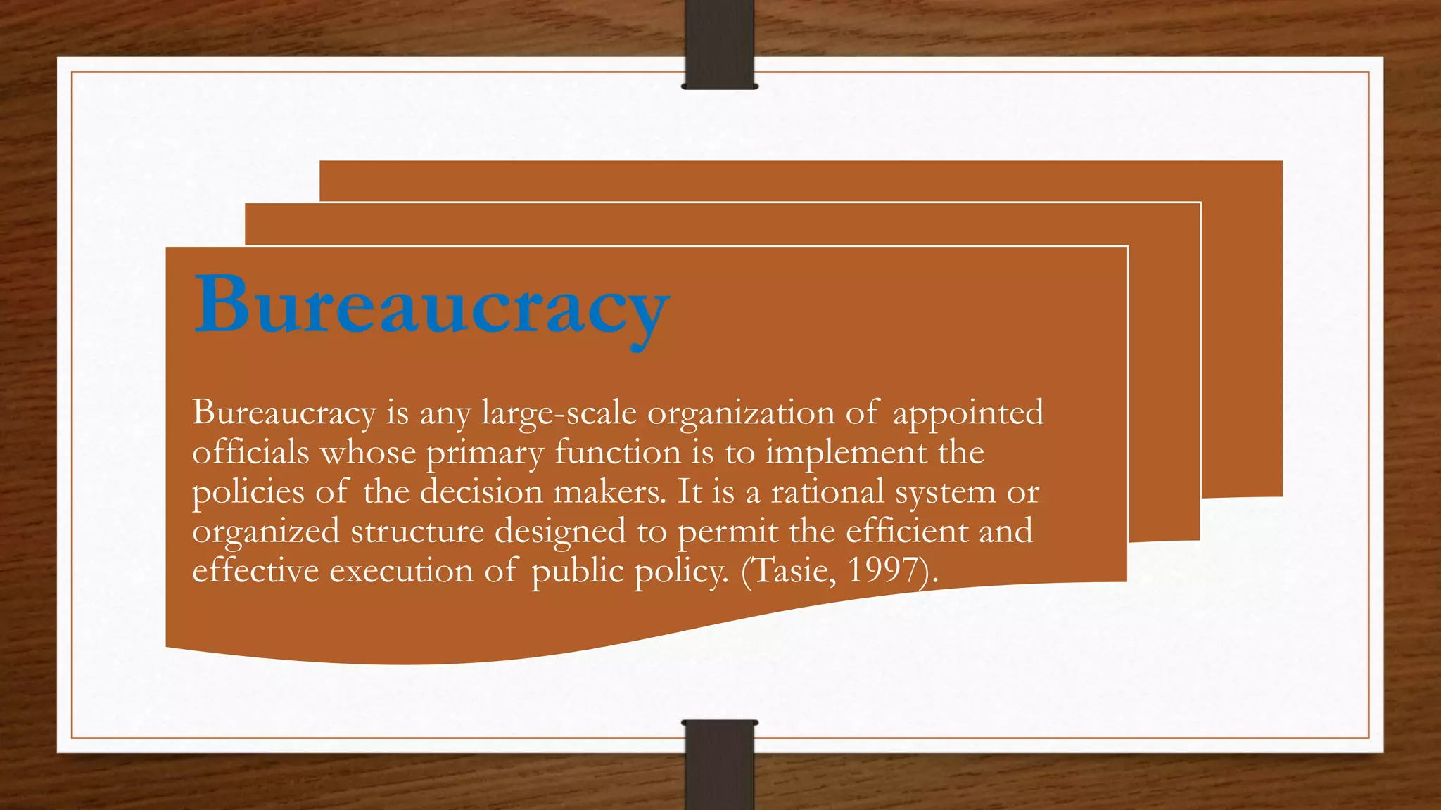 Role of bureaucracy in formulation of foreign policy. | PPTX