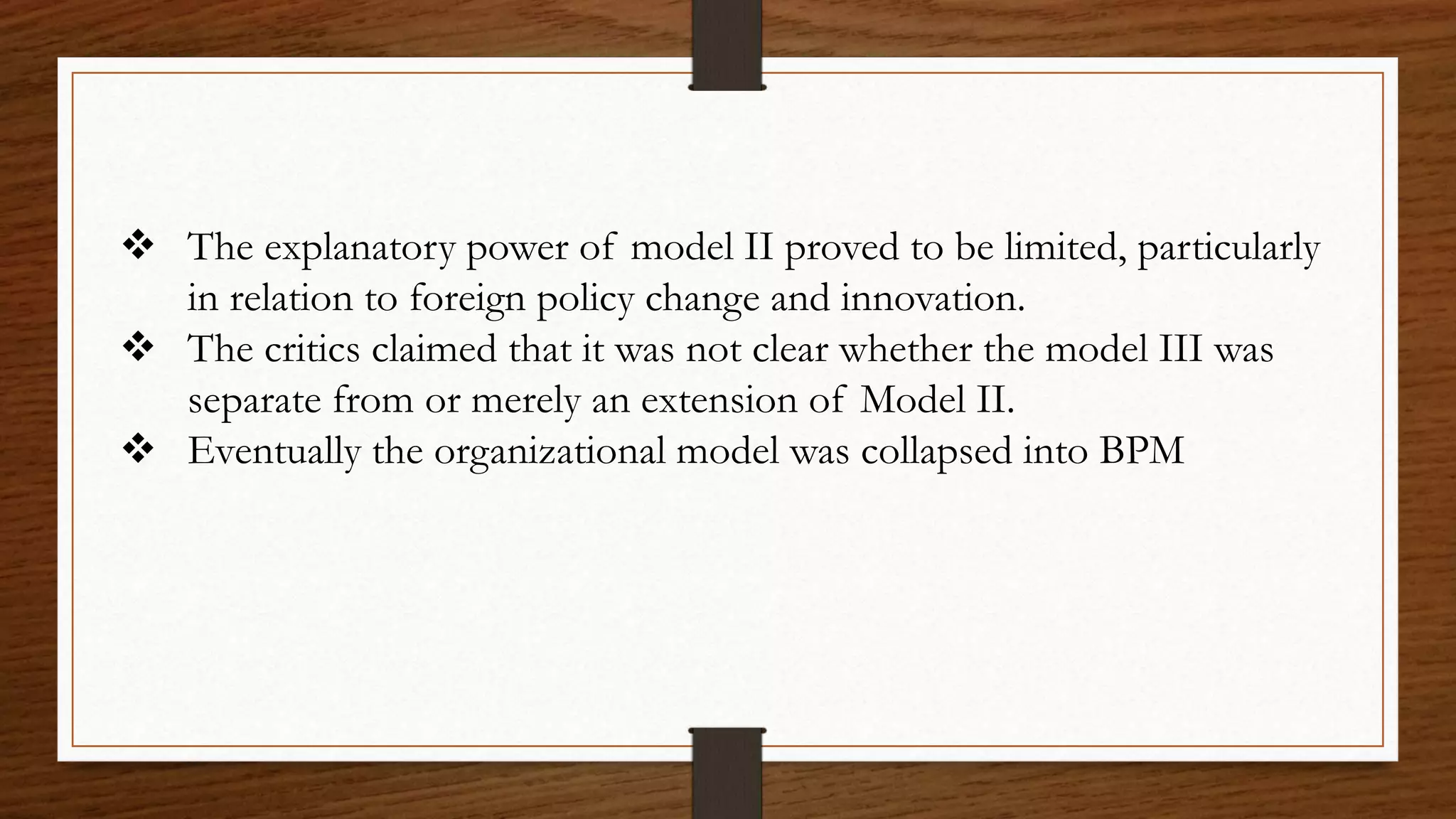 Role of bureaucracy in formulation of foreign policy. | PPTX