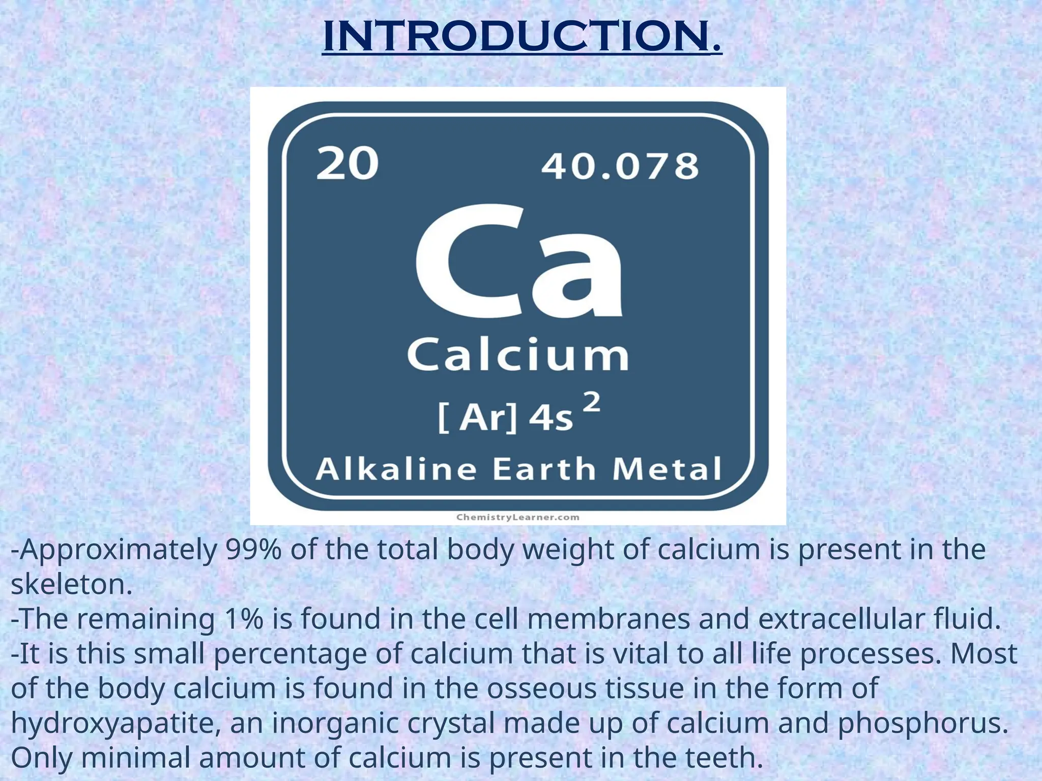 Role of Calcium in Bone metabolism & pathologies SEMINAR 2.pptx