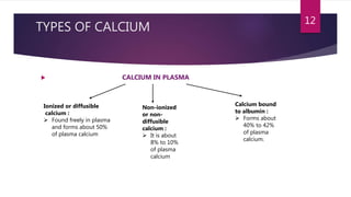 calcium and oral health | PPTX