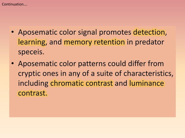 Role of Camouflage, mimicry and warning colours in insect defence.pptx ...