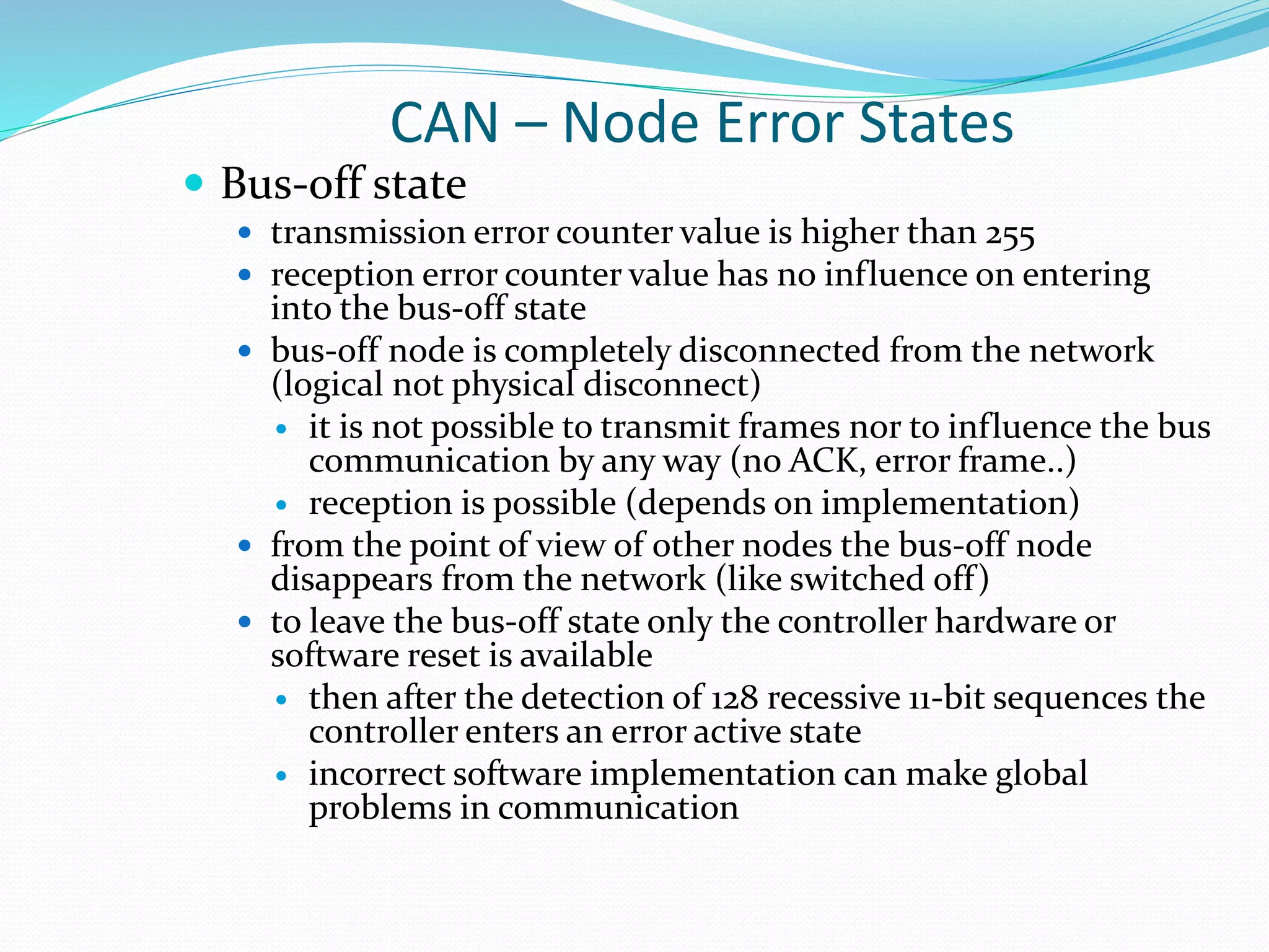 Role of CAN BUS in automotives | PPT
