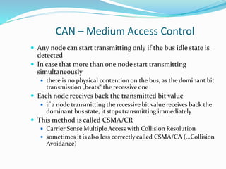 Role of CAN BUS in automotives | PPT