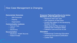 Enhancing Quality of Care: The Role of Case Management in a Value-Based ...