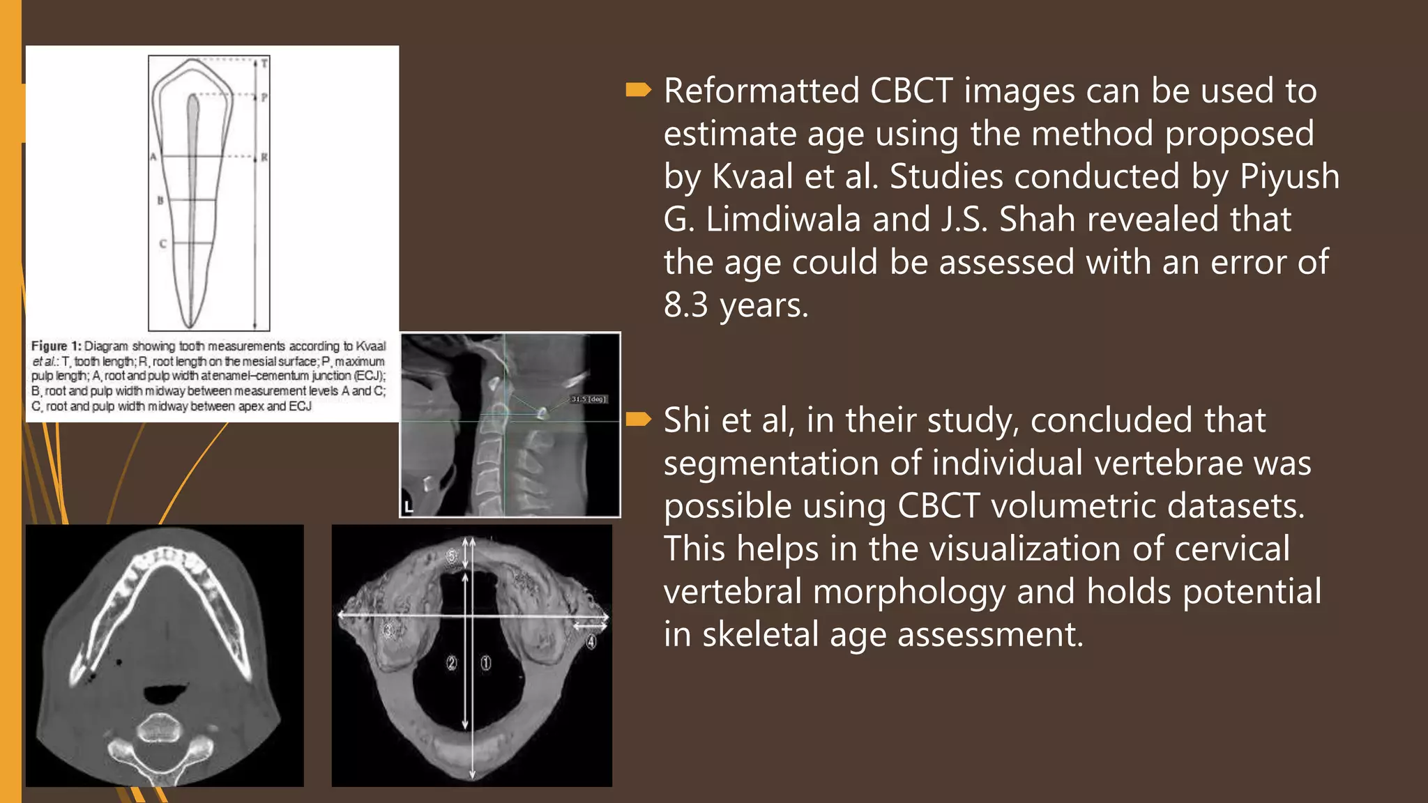 Role of CBCT in Forensic Odontology | PPTX