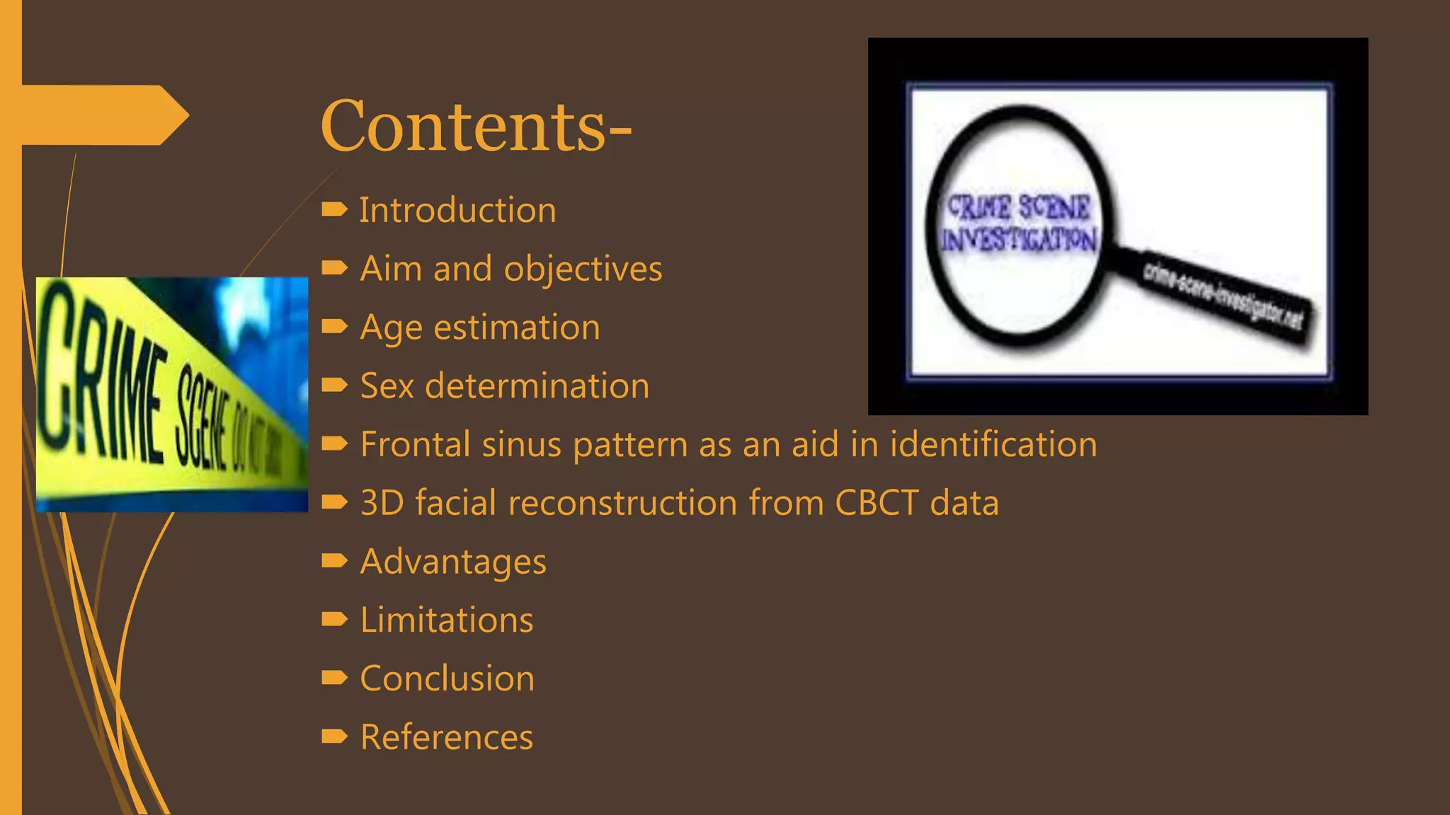 Role of CBCT in Forensic Odontology | PPTX