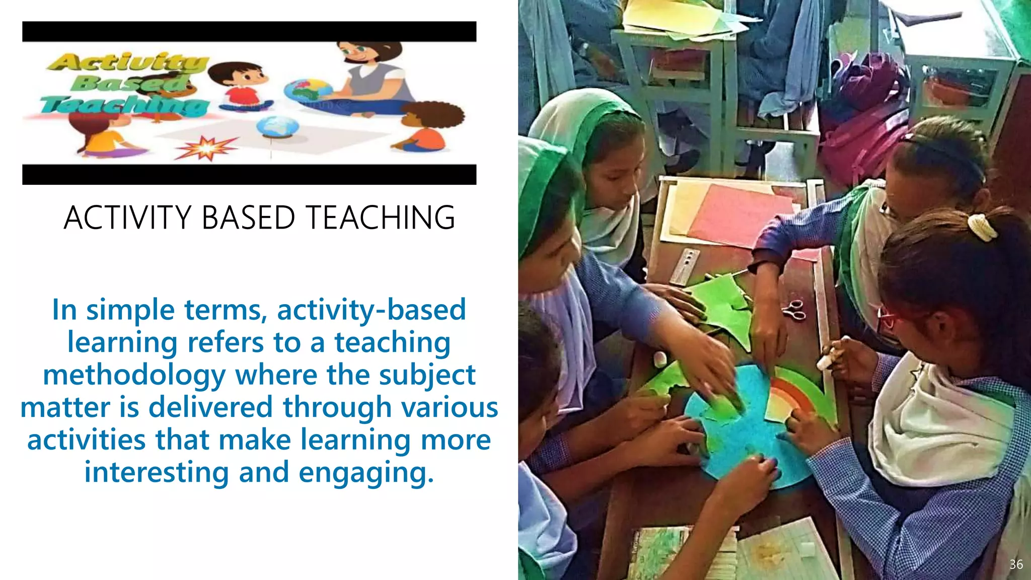 role of concept based teaching & teaching methodologies.pptx | Primary Education | Education