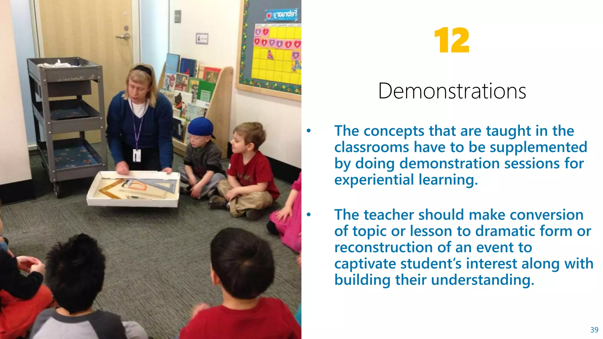 role of concept based teaching & teaching methodologies.pptx | Primary Education | Education