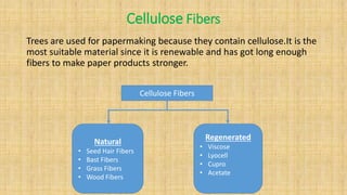 Role of cellulose in paper industry | PPTX