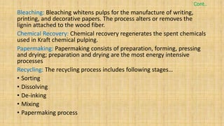 Role of cellulose in paper industry | PPTX
