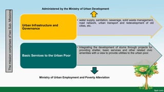 Role of centre and state in finance of urban development project | PPTX