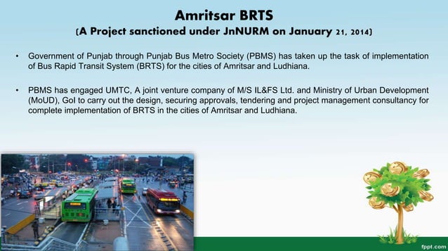 Role of centre and state in finance of urban development project | PPT