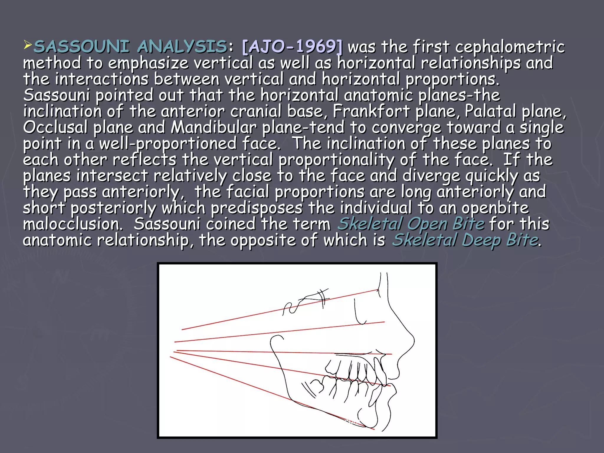 Role of cephalometry in orthdodontics /certified fixed orthodontic ...
