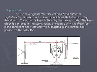 Role of cephalometry in orthdodontics /certified fixed orthodontic ...