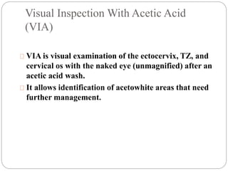 Role of cervical cancer screening in identifying untreated chronic ...