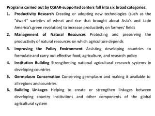 Role of CGIAR System in Germplasm Conservation and Exchange.pptx