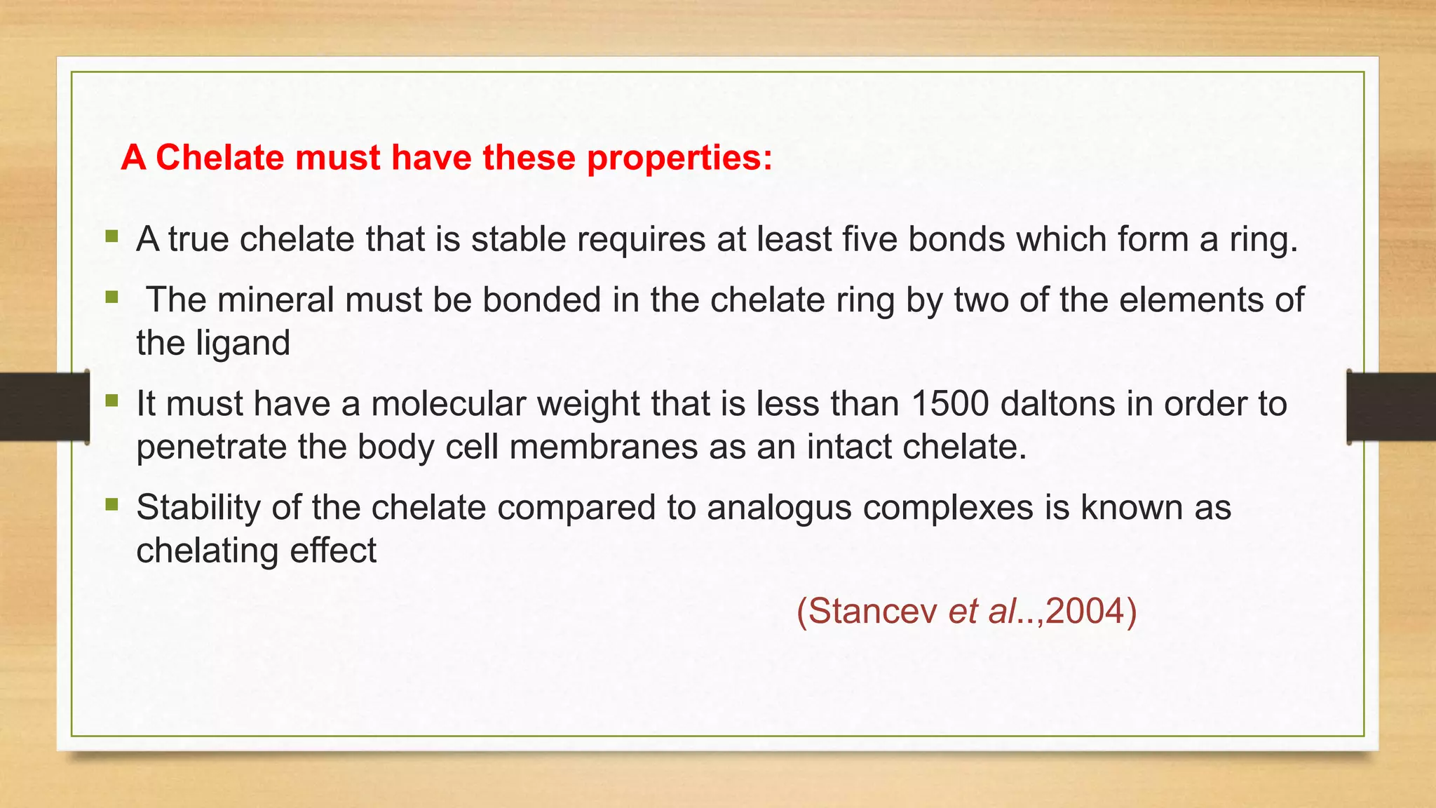 Role of chelated minerals in Livestock and Poultry Production | PPTX