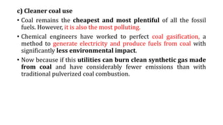 Role of chemical engineer in environment | PPTX