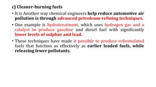Role of chemical engineer in environment | PPTX