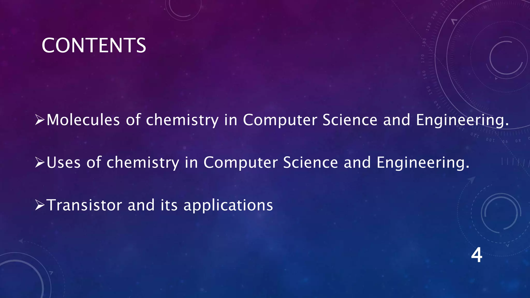 Chemistry in computer science & engineering. | PPTX
