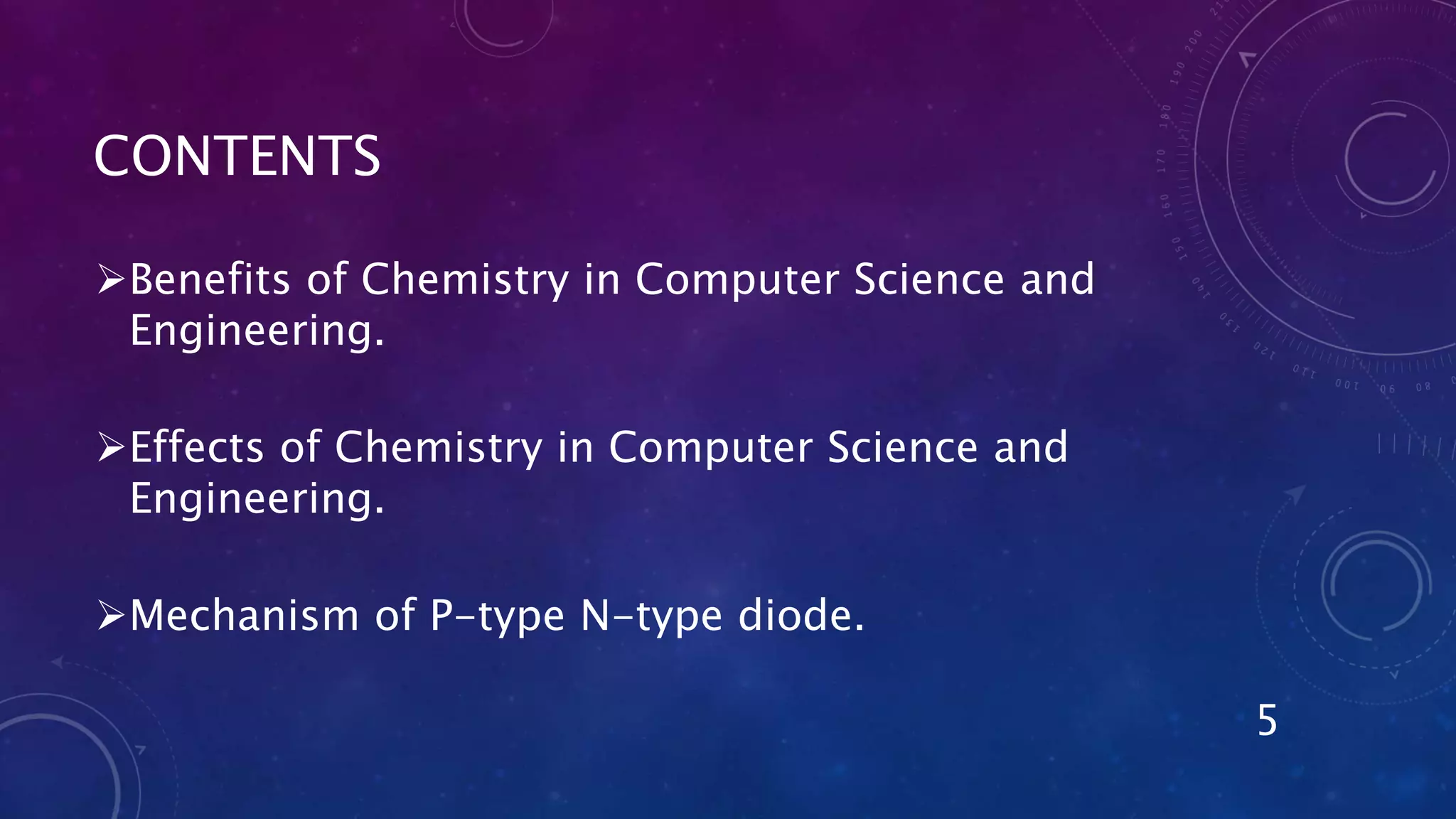 Chemistry in computer science & engineering. | PPTX