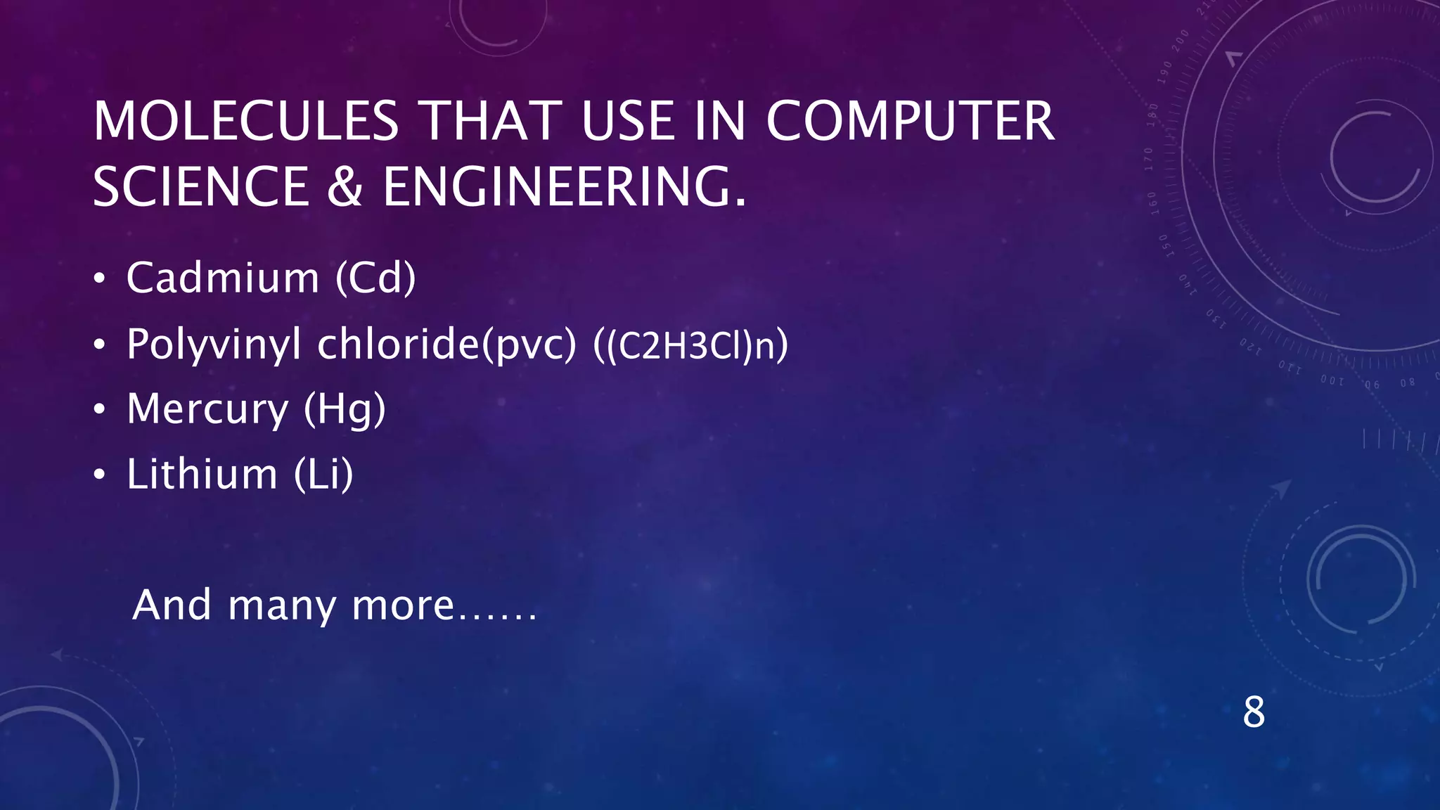 Chemistry in computer science & engineering. | PPTX