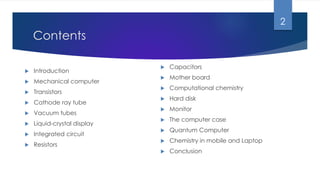 Role of chemistry in cse | PDF