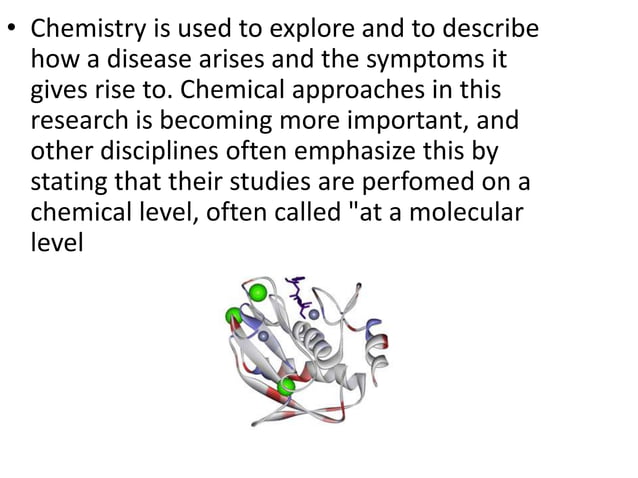 Role of chemistry in every day life | PPTX | Chemistry | Science