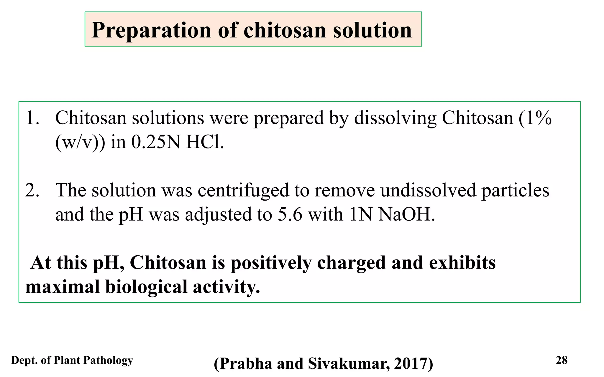 Role of chitosan in post harvest disease management.pptx