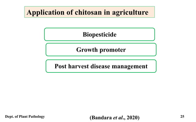Role of chitosan in post harvest disease management.pptx