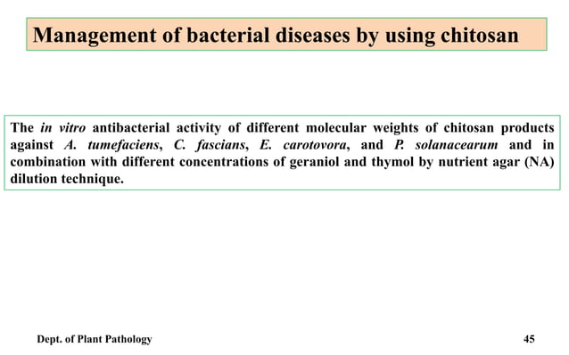 Role of chitosan in post harvest disease management.pptx