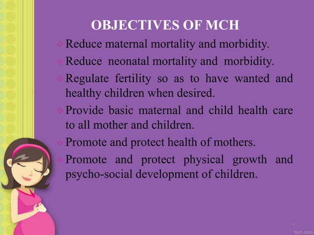 Role of community health nurse in maternal and child health care | PPT ...